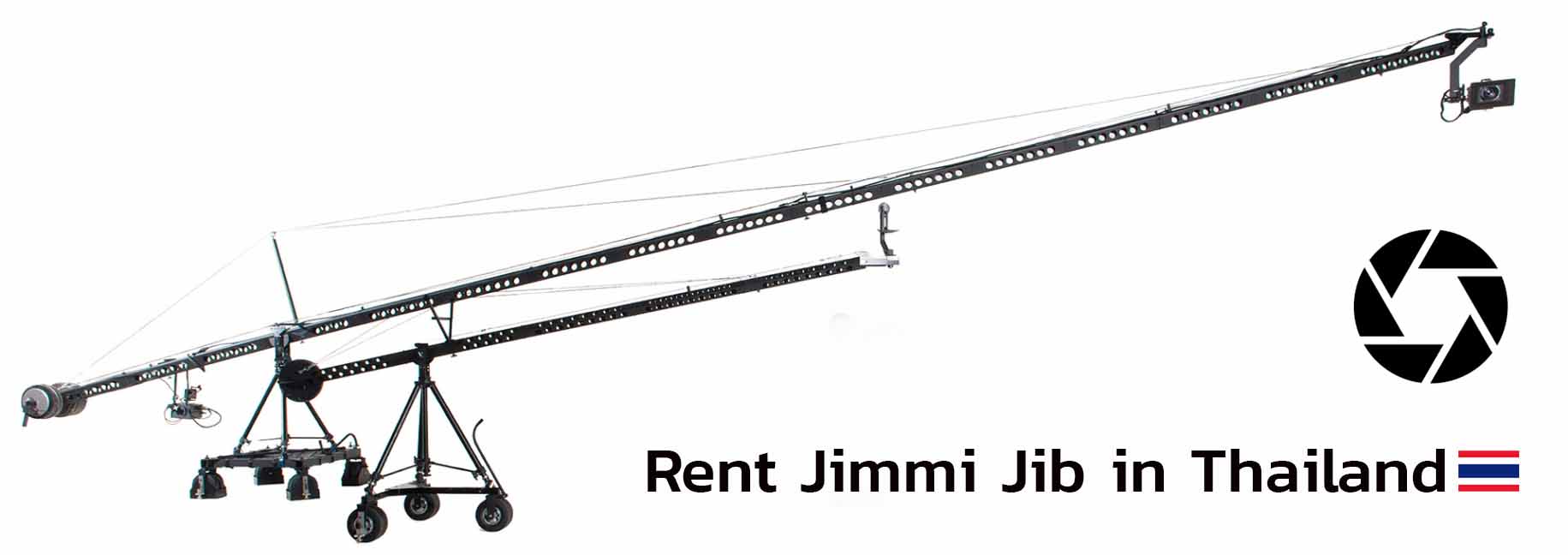Jimmy Jib Triangle Crane Rental Thailand | 6–12 Meter Film Crane with ...
