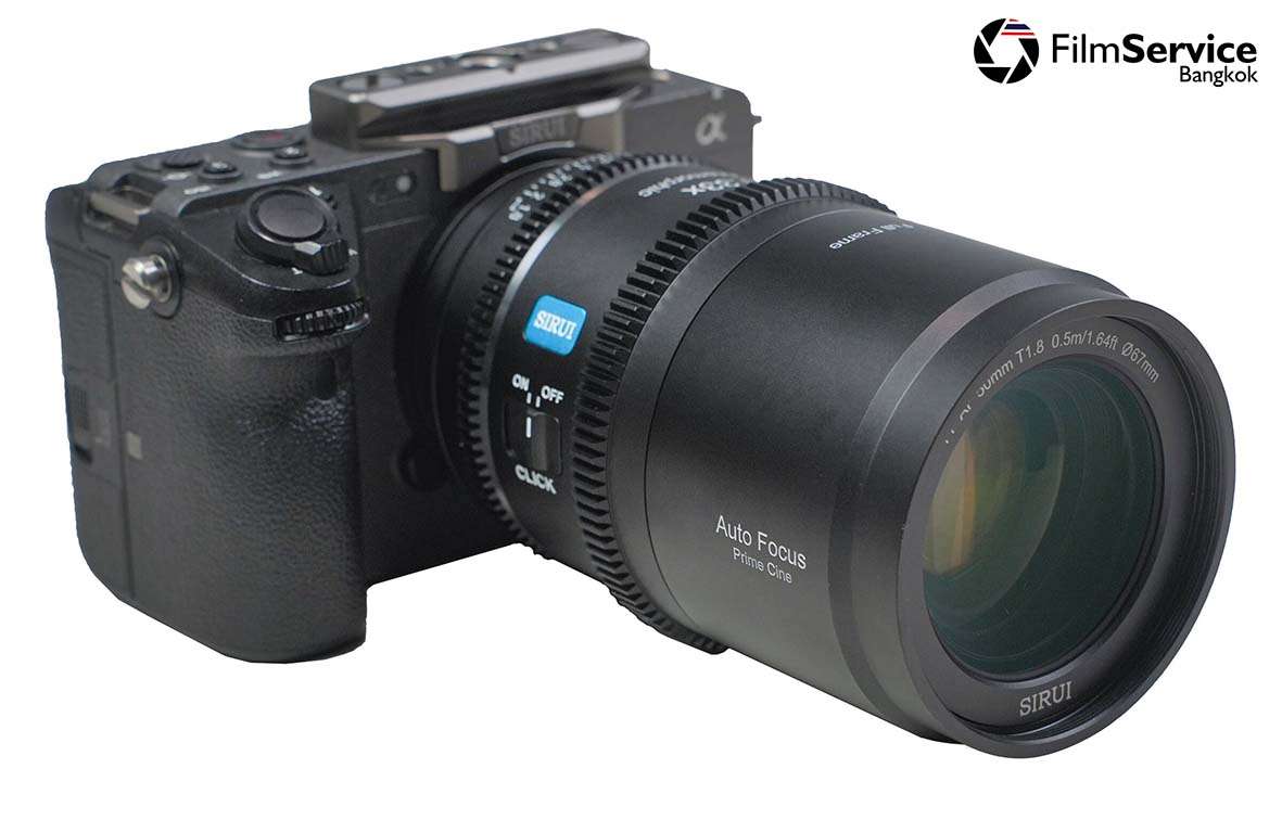 SIRUI Astra 75mm T1.8 1.33x Anamorphic Lens Rental Bangkok Thailand